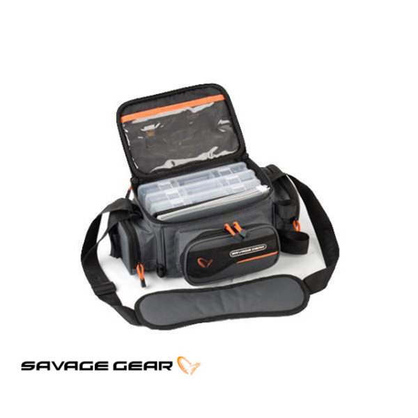 Torba Savage Gear SG System Box Bag M- 3 Boxes & PP Bags