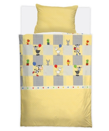 Textil posteljina za bebe KRAVICA