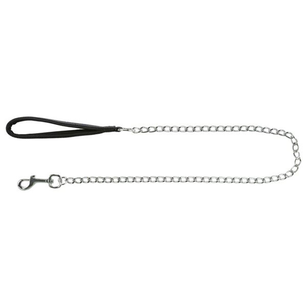 Classic lančani povodac sa crnom ručkom 1 m / 3 mm 01POVTR014021