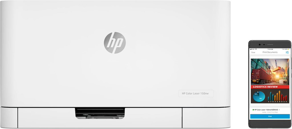 HP Color Laser 150nw (4ZB95A) color laser štampač A4 WiFi