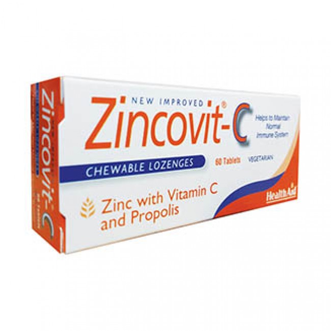 ZINCOVIT C A 60 HEALTH AID