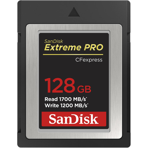 SanDisk 128GB Extreme PRO CFexpress Card Type B