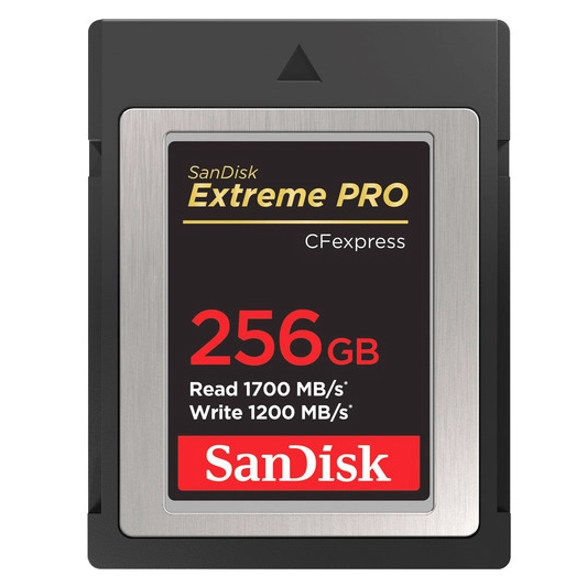 SanDisk 256GB Extreme PRO CFexpress Card Type B