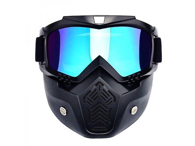 Zaštitne naočare sa maskom za vožnju motora, skijanje..