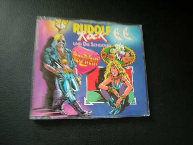 CD - RUDOLF ROCK UND SCHOCKER - Herzilein - MAXI SINGLE