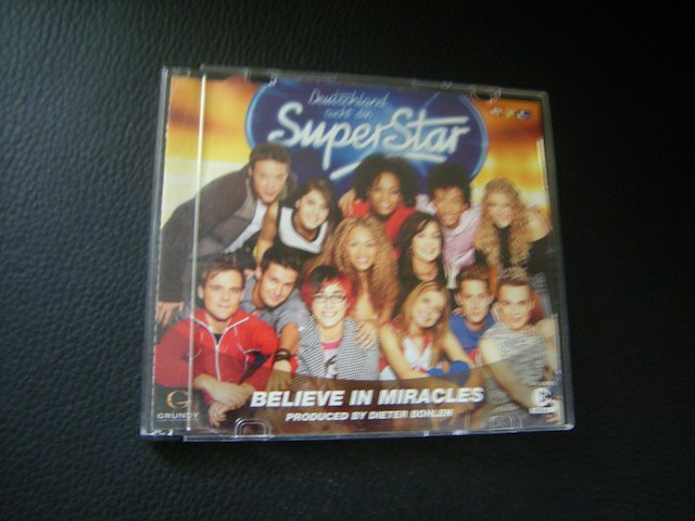 CD - DEUTSCHLAND SUCHT DEN SUPERSTARS - Believe - MAXI