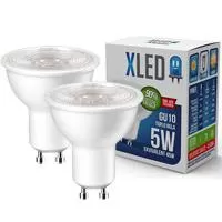 LED Sijalica XLED GU10 5W 220V Toplo bela 400Lm 22418 2kom.