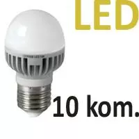 Štedljive LED sijalice 10 kom. Gauss E27 5W 220V 2700K EB105102105