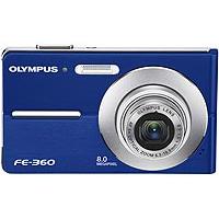 Olympus FE-360 - 3x optički zum, 8 MP - Blue