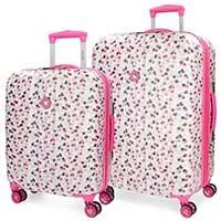 Movom ABS Koferi 55cm i 67cm Confeti Pink 31695