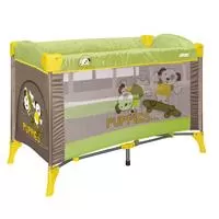 Bertoni Krevetac za bebe sa 2 nivoa Arena2 Green&Beige Puppies 10080121406