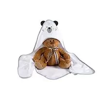 KLUPS Peškir za bebe 100 x 100 cm TEDDY BEAR K084T