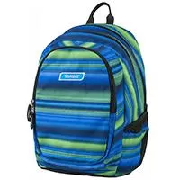 TARGET 3 ZIP - Ranac za školu LARGE ALLOVER Classic Flash Blue 21437