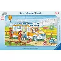 Puzzle slagalica 15 delova Hitna pomoć na delu Ravensburger 06170