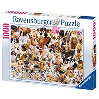 Ravensburger puzzle Životinje - Psi - Obilje pasa 1000 delova RA15633