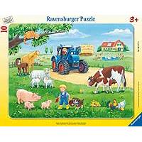Ravensburger puzzle 10 delova - Zivotinje na ranču 06117