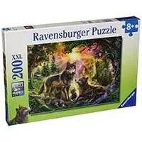 Ravensburger Puzle 200 delova - Porodica vukova 12686