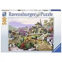 Slagalica 500 delova - Kuća na brdu - Ravensburger 14806