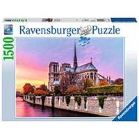 Puzzle Slagalica 1500 delova Piktoreskna crkva Notr Dam Ravensburger 16345