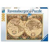 Ravensburger puzzle Antique World Map 5000 delova 17411