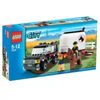 LEGO® City Džip sa prikolicom za konja LE7635