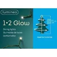 Lumineo Novogodišnje stepenaste LED lampice 1-2-glow basic 7 nivoa 223 LED 49.5462