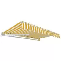 Tenda za zid ili plafon - Stripes 4x2.5 m žutobela