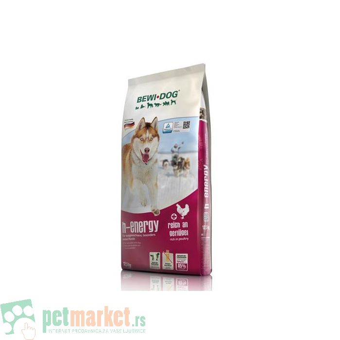 Bewi Dog: Hrana za pse H-Energy, 25 kg