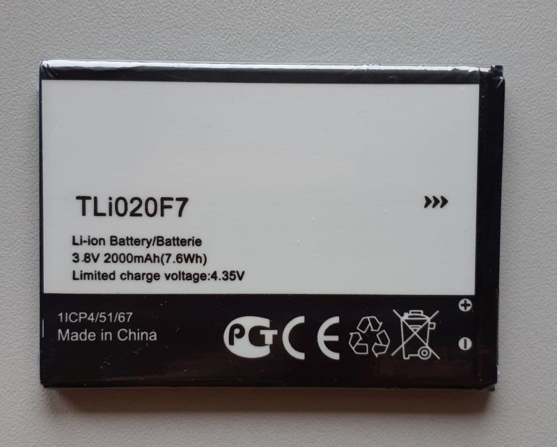 Baterija TLi020F7 za Alcatel PIXI 4 (5) OT-5045, OT-5003D