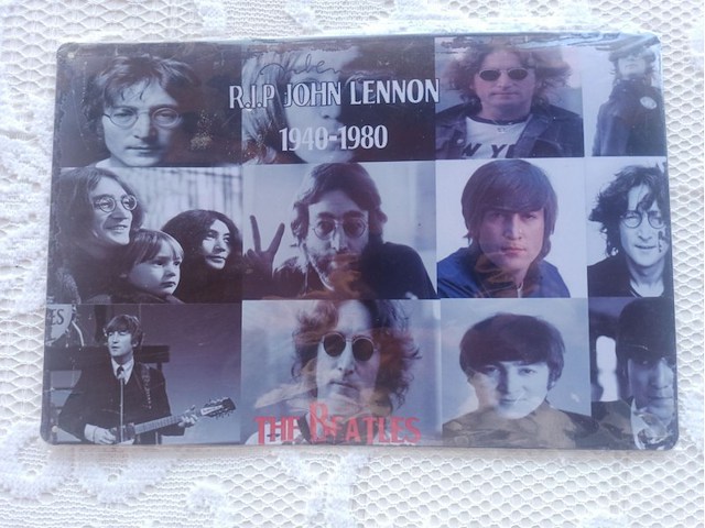 Retro dekorarivna tabla-John Lennon