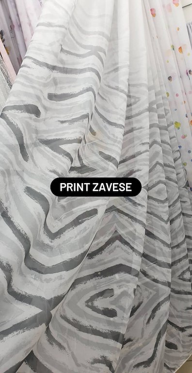 Zavesa Print