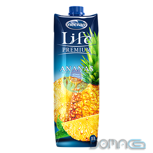 Nectar life ananas 1l paket 1/12