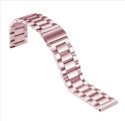 Rose pink metalna narukvica za Huawei smart watch