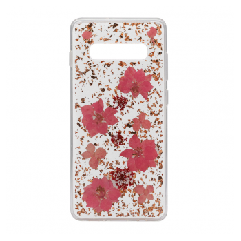 Maska Platina Flower za Samsung S10e/ G970 pink