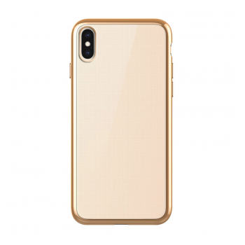 Maska Soft Jane za iPhone XS srebrna