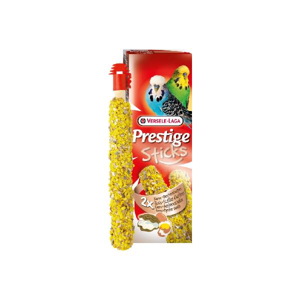 Versele Laga Prestige 2 Sticks Budgies Eggs & Oysters - 60g