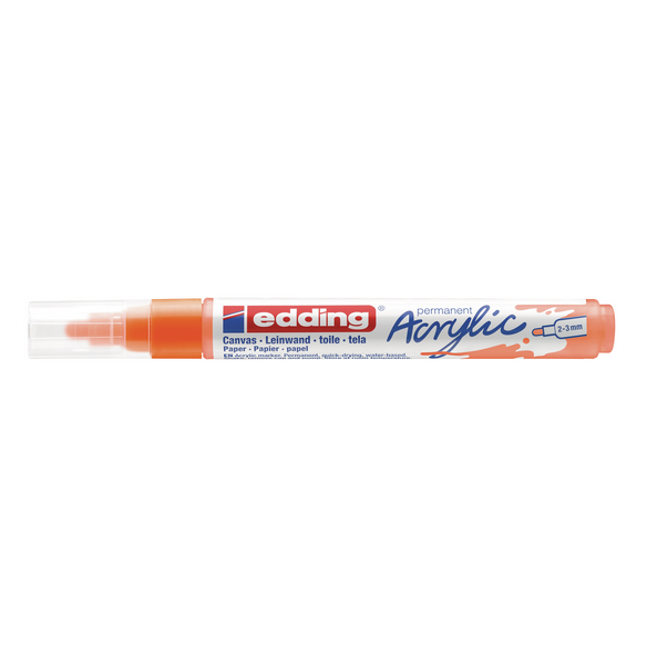 Edding marker acrylic E-5100 066 neon orange