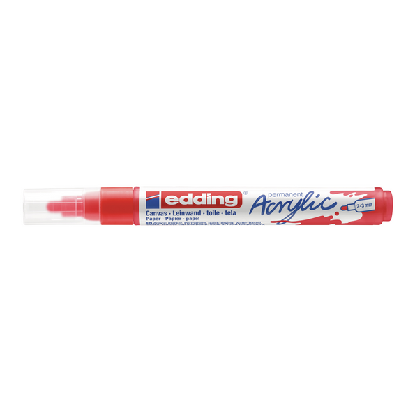 Edding marker acrylic E-5100 902 traffic red