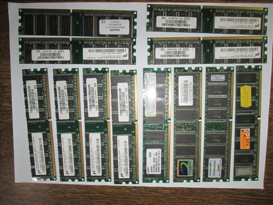 12 komada DDR od 256 MB