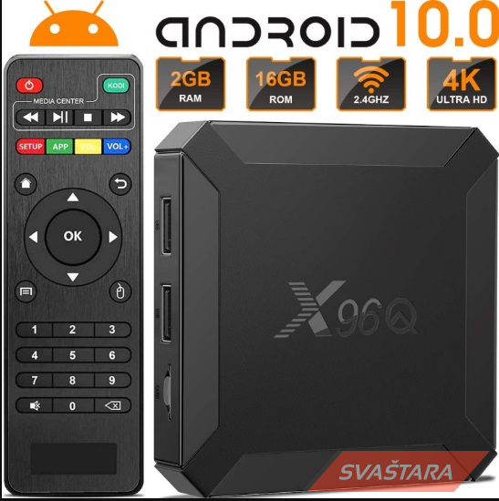Android smart TV BOX - X96Q - Android v.10