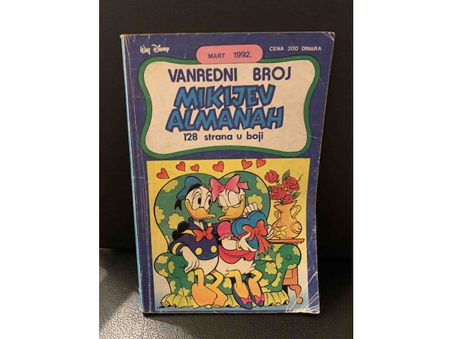 Mikijev Almanah Vanredni broj Mart 1992