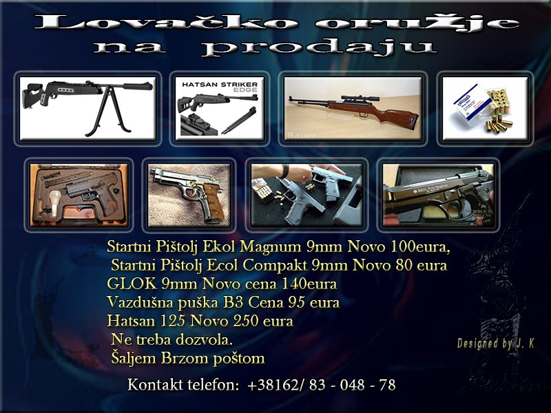 Lovačko oružje na prodaju