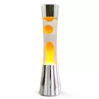 Dekorativna stona Lava Lampa Chrome Yellow