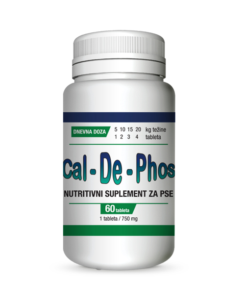 Cal De Phos – kalcijum za pse 60 tableta(1 tableta na 5kg)