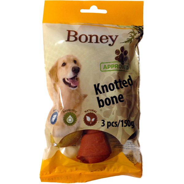 Boney knotted bone 3 kom/150 gr
