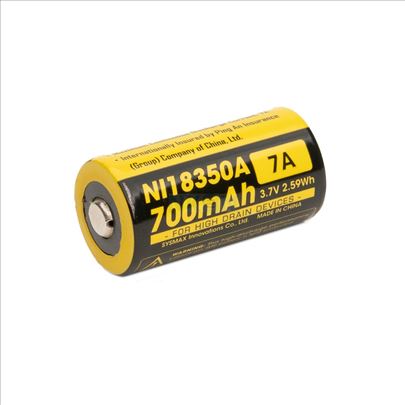 Nitecore IMR 18350 baterija 700mAh
