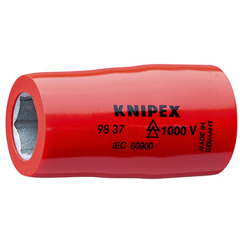 Knipex nasadni ključ 3/8" izolovani 10mm 98 37 10