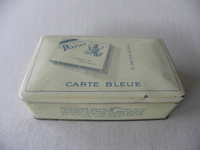 Davros, Carte Bleue, za 100 cigareta