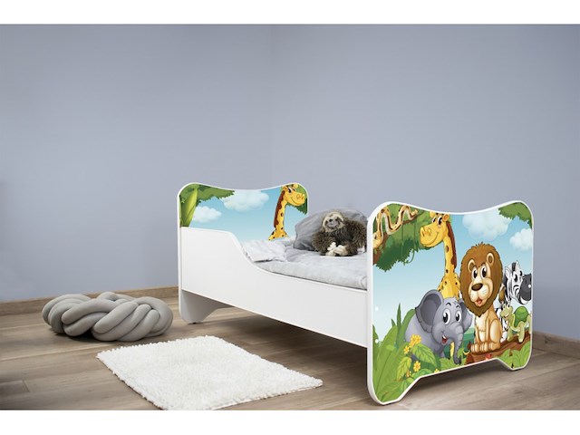 Dečiji krevet Happy Kitty - Africa 160x80