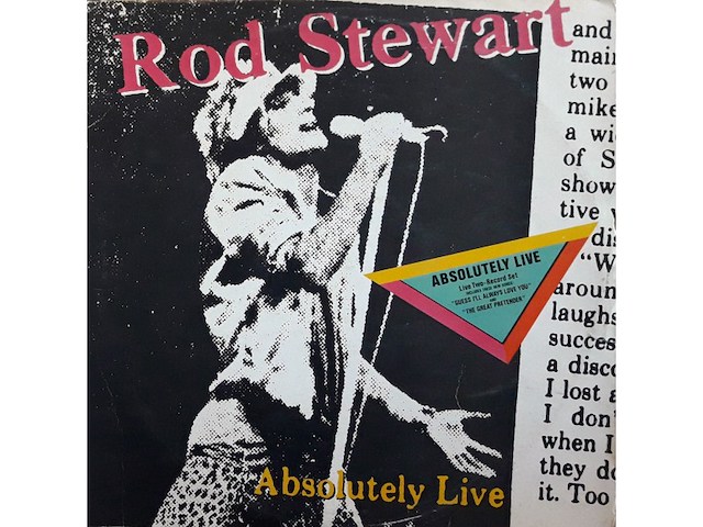 2LP: ROD STEWART - ABSOLUTELY LIVE